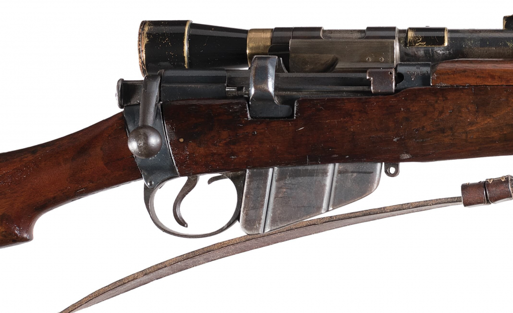Enfield Mark III* Bolt Action Sniper Rifle with Letter – NT Rifle