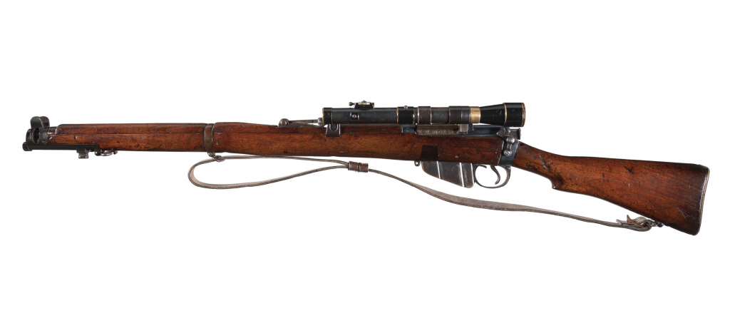 Enfield Mark III* Bolt Action Sniper Rifle with Letter – NT Rifle